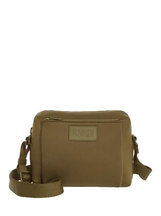 Dagne Dover Micah Neoprene Crossbody Bag - Dark Moss