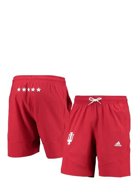 Adidas Indiana Hoosiers Swingman Aeroready Basketball Shorts - Crimson