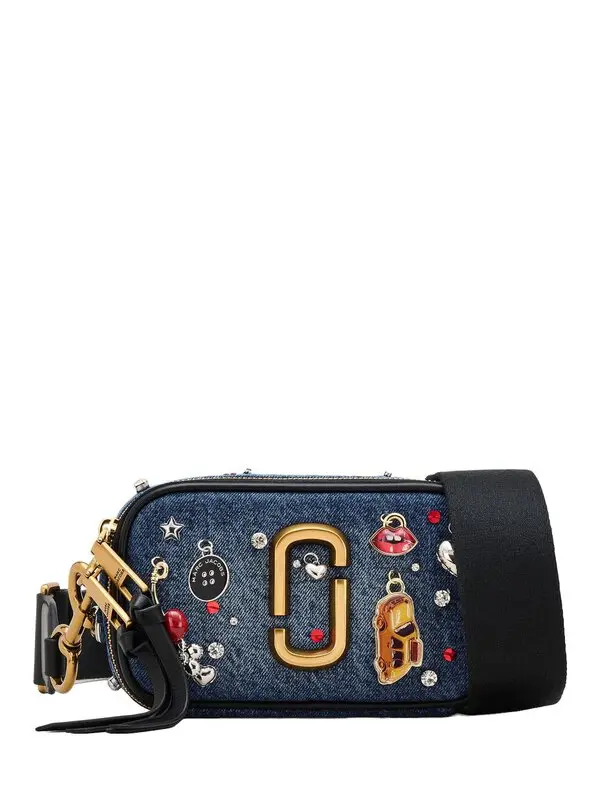 Marc Jacobs Snapshot Dtm Bag - Medium Wash Multi