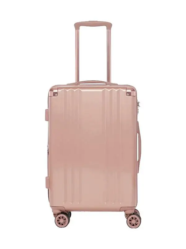 CALPAK Ambeur 22-inch Rolling Carry-on Suitcase - Rose Gold
