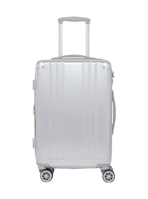 CALPAK Ambeur 22-inch Rolling Carry-on Suitcase - Silver