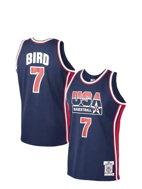 Mitchell & Ness Larry Bird Usa Basketball 1992 Dream Team Authentic Jersey - Navy