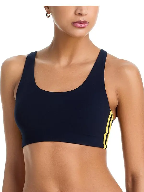 Splits59 Ella Airweight Sports Bra - Indigo/bright Yellow