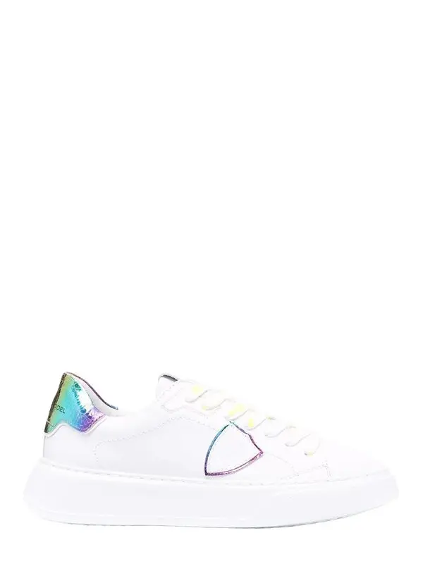 Philippe Model Temple Veau Metal Low-top Sneakers - White