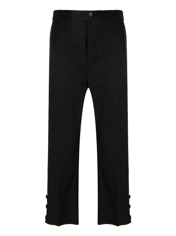 ONEFIFTEEN X Anowhereman Cropped-leg Trousers - Black
