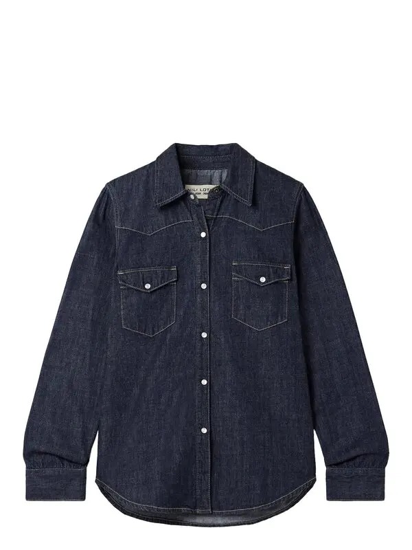 NILI LOTAN - Travis Denim Shirt