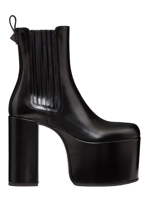 Valentino Garavani Club Platform 125mm Boots - Black