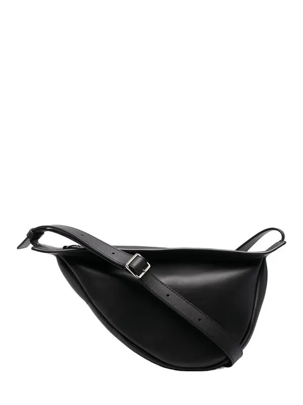 THE ROW Slouchy Banana Shoulder Bag - Black