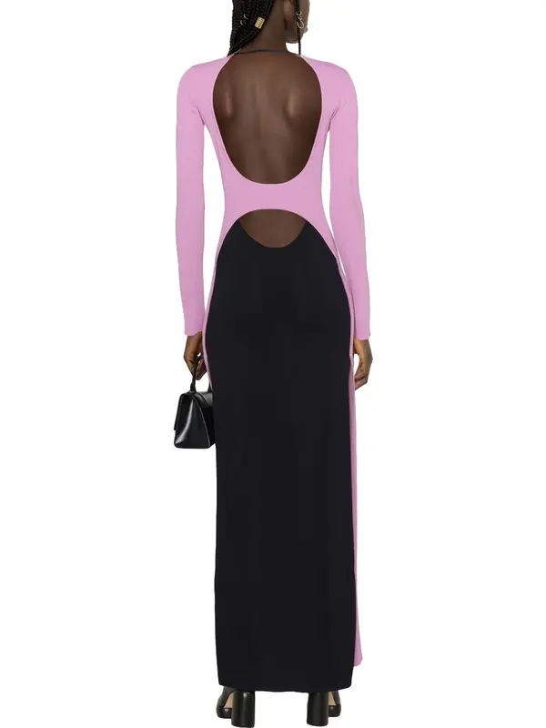 1017 Alyx 9sm Colour-block Maxi Dress - Pink