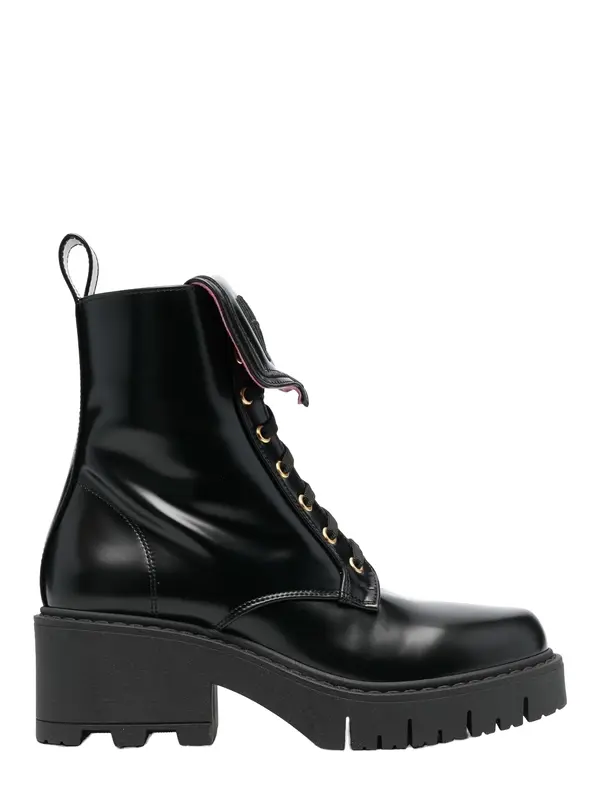 CHIARA FERRAGNI Eyelike 60mm Ankle Boots - Black