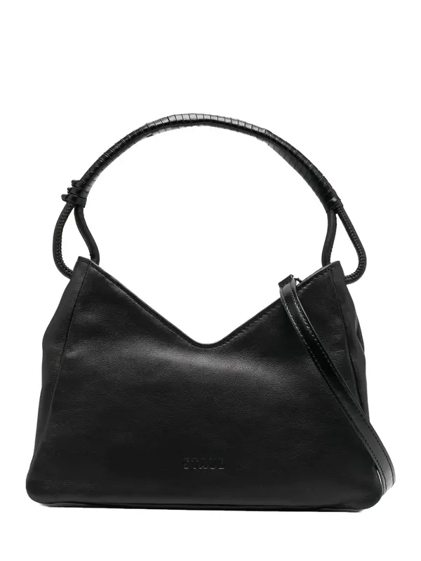 Staud Leather Shoulder Bag - Black