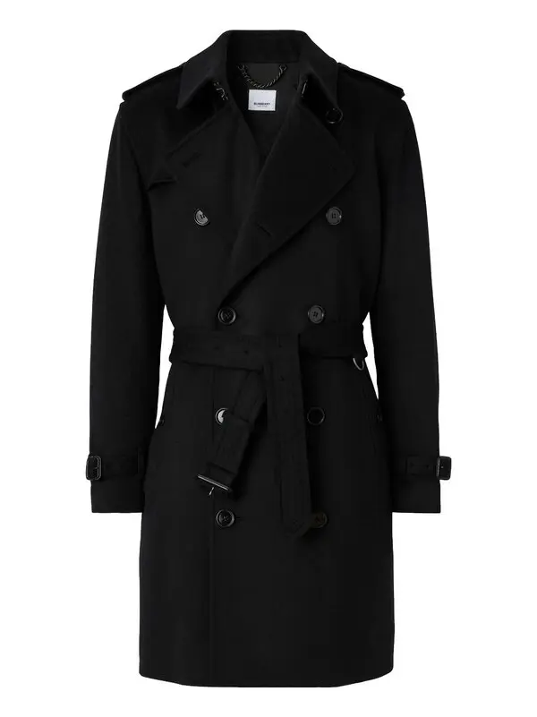 Burberry Kensington Trench Coat - Black