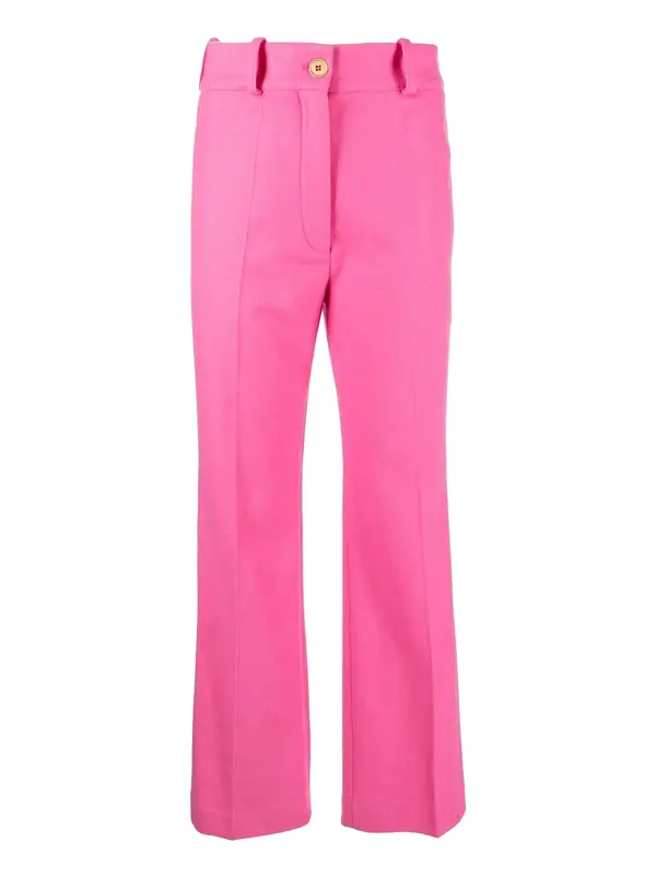 Patou Straight-leg Tailored Trousers - Pink