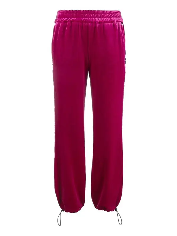 Versace Logo-tape Track Pants - Pink