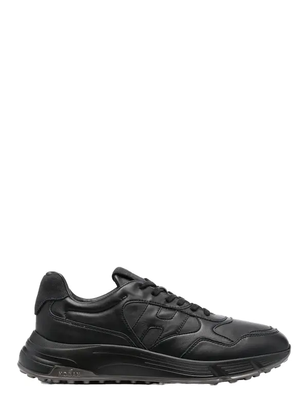 Hogan Hyperlight Panelled Low-top Sneakers - Black