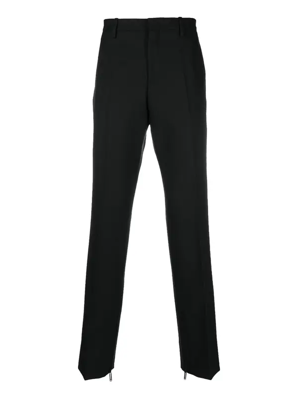 Off-White Straight-leg Trousers - Black