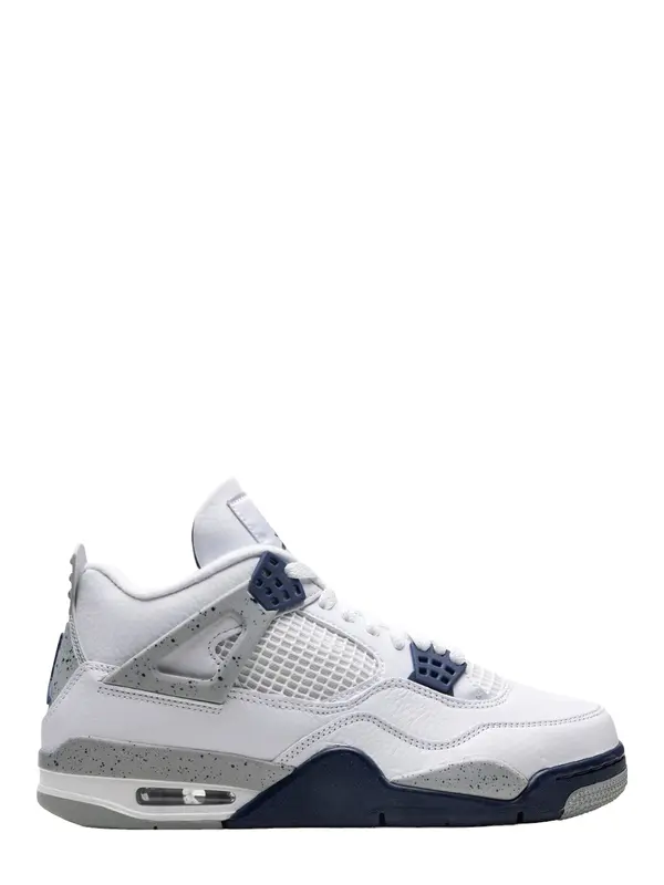 JORDAN Air Midnight Navy Sneakers - White