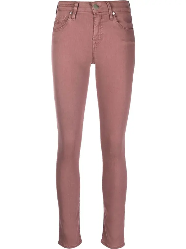 Jacob Cohen Mid-rise Skinny Jeans - Pink