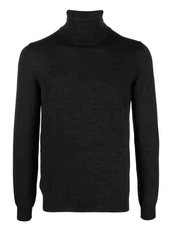 ZANONE Roll Neck Jumper - Grey
