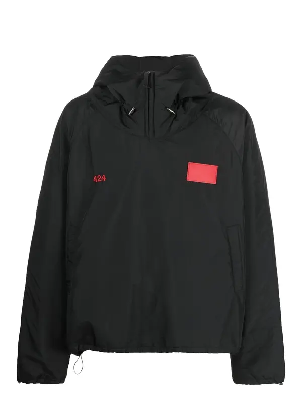 424 Logo-patch Jacket - Black