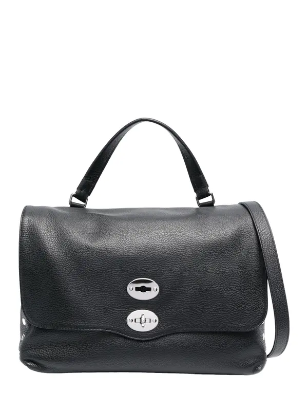 ZANELLATO Leather Tote - Black