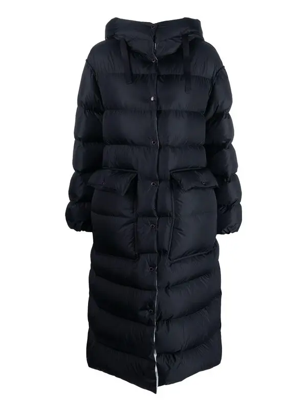 PARAJUMPERS Reversible Padded Mid-length Coat - Black