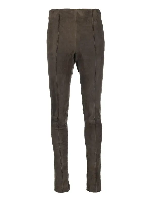 Polo Ralph Lauren Ardy Suede Leggings - Brown