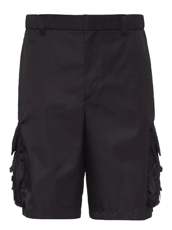 Prada Re-nylon Bermuda Shorts - Black