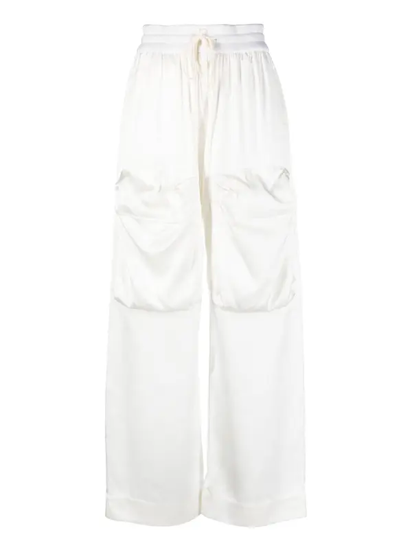 Off-White Duchesse Cargo Trousers - White