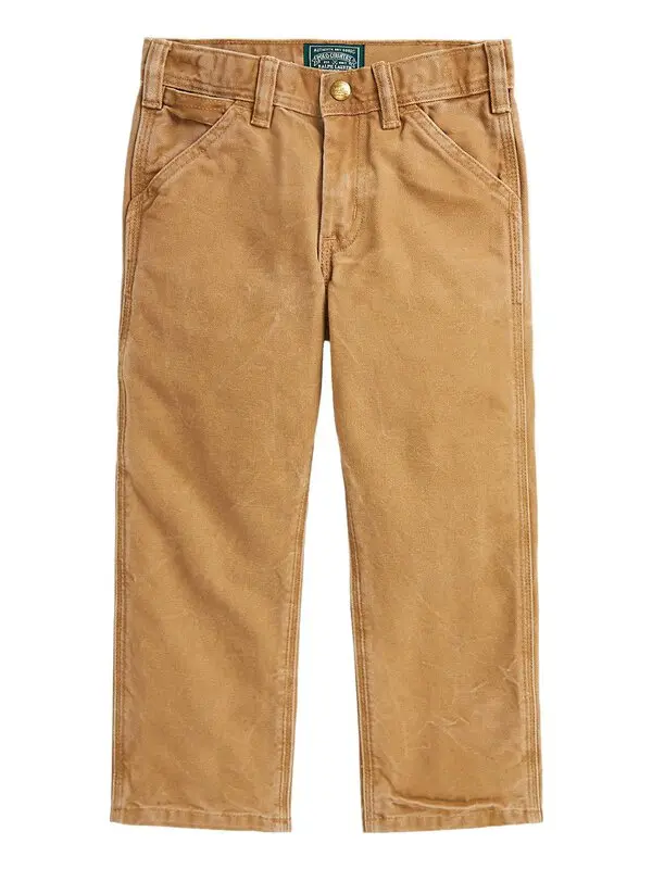 Ralph Lauren Canvas Carpenter Pant - Brown