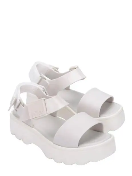 Melissa Kick Off Platform Sandals - White