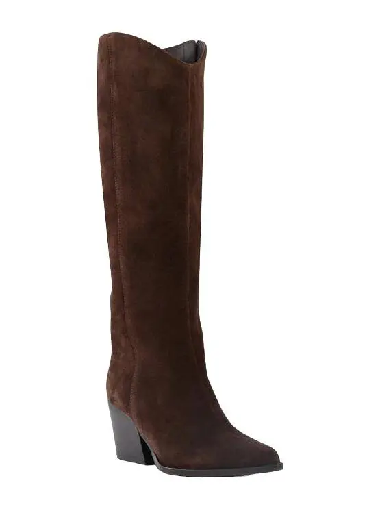 Seychelles Begging You Boots - Dark Brown Suede