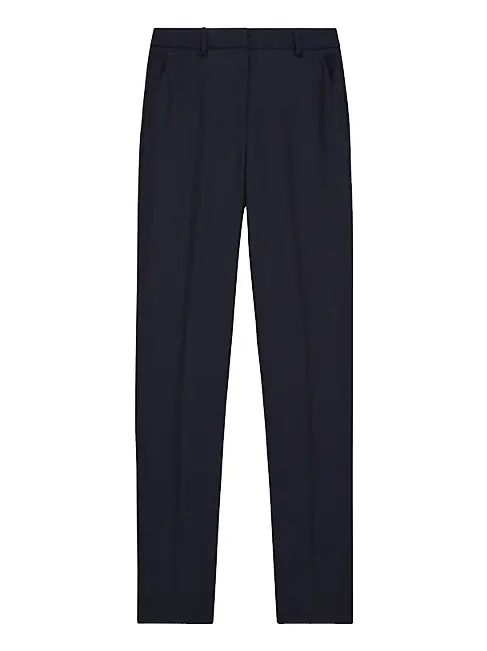 The Kooples Straight-leg Tailored Trousers - Nav01