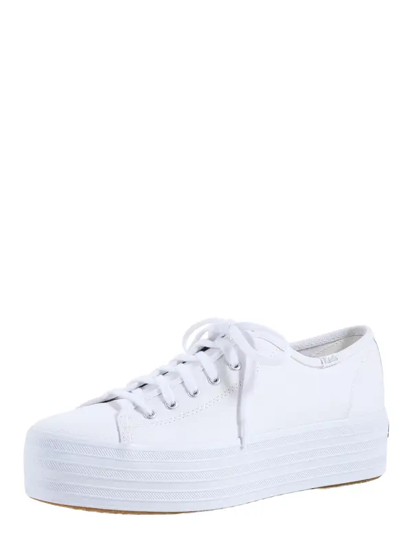 Keds® Triple Up Platform Sneakers - White