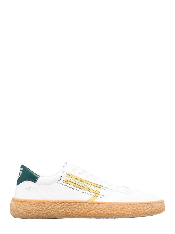 PURAAI Senape Lace-up Sneakers - White