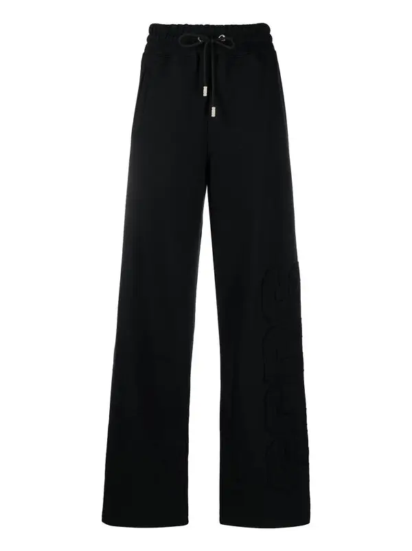 Gcds Appliqué Logo Track Pants - Black