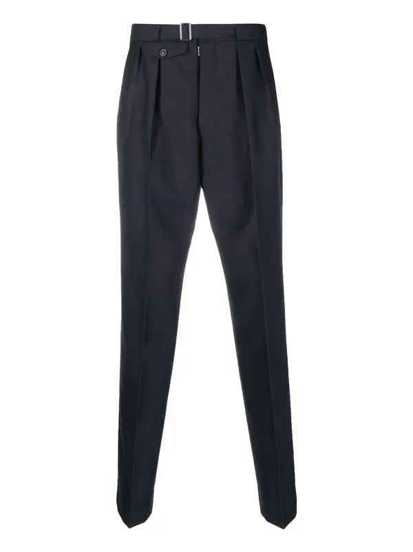MAISON MARGIELA Four-stitch Tapered Trousers - Blue