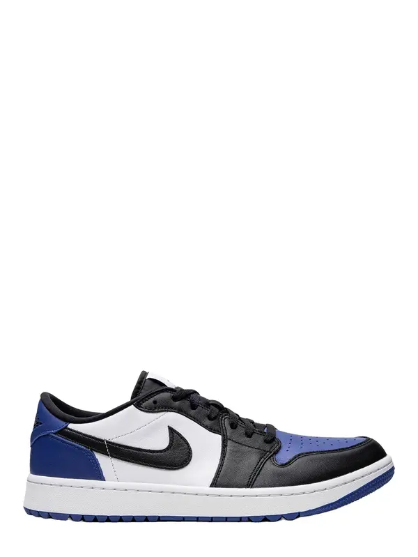 JORDAN Air 1 Low Golf Royal Toe Sneakers - Black