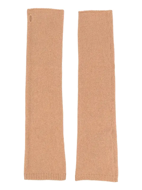 Federica Tosi Knitted Long Sleeves - Neutrals