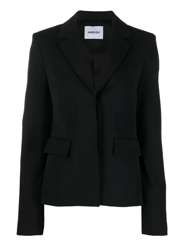 AMBUSH Single-breasted Blazer - Black