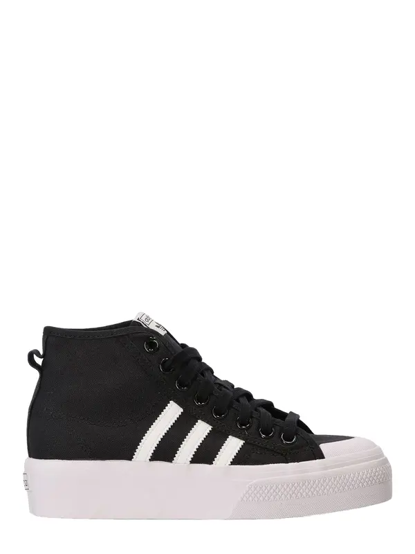 Adidas Nizza Platform Mid-top Sneakers - Black