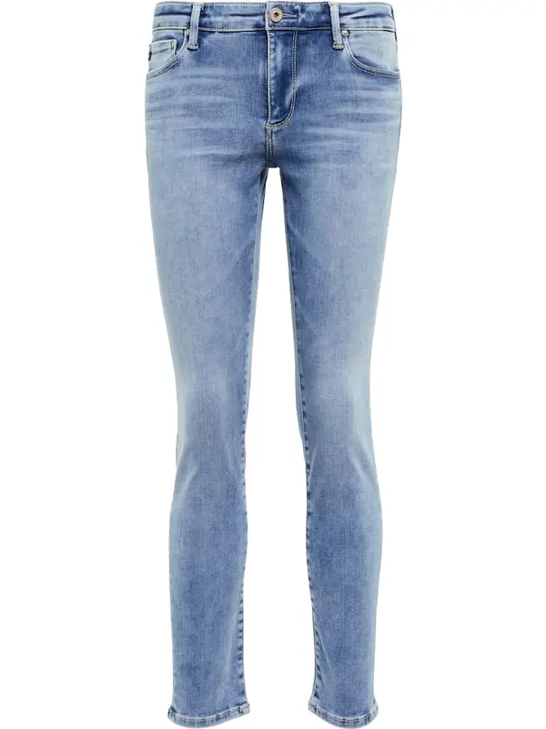 Ag Prima Ankle Skinny Jeans - Blue