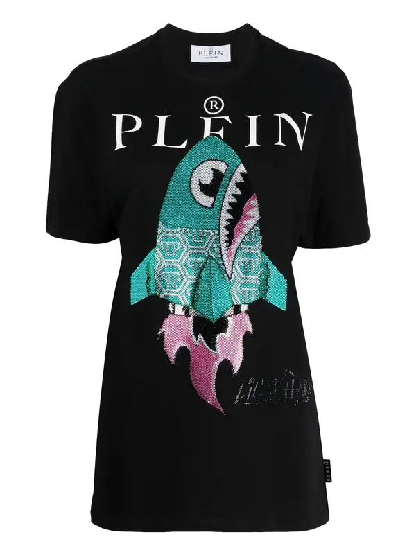 Philipp Plein Lil Shark T-shirt - Black