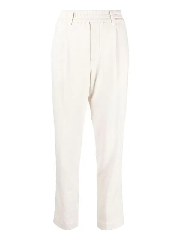 Brunello Cucinelli Elasticated Slouch Pants - Neutrals