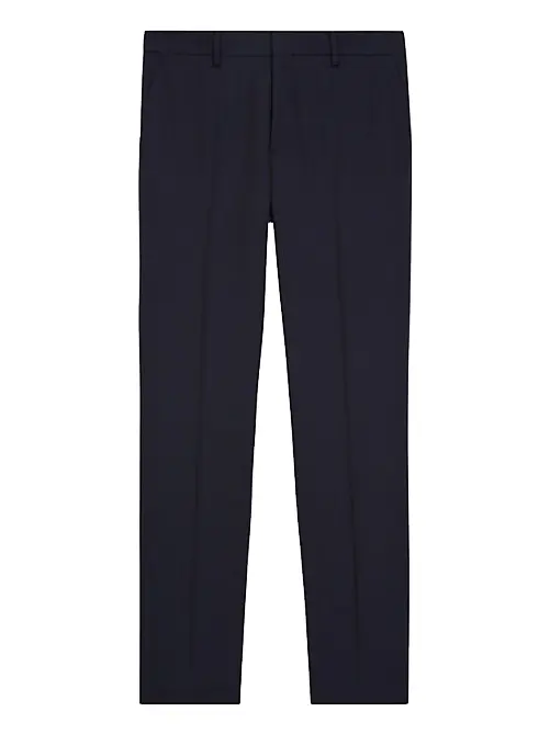 The Kooples Slim-fit Wool Trousers - Nav03