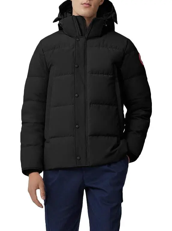 Canada Goose Wyndham Water Repellent Down Parka - Black