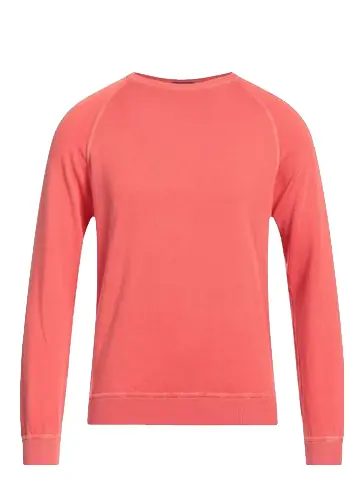 Rossopuro Solid Color Sweater - Red