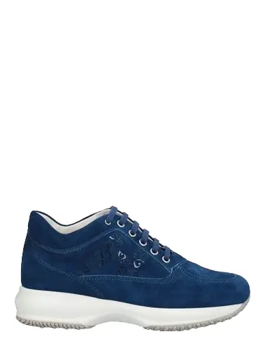 Hogan Low-top Suede Sneakers - Blue