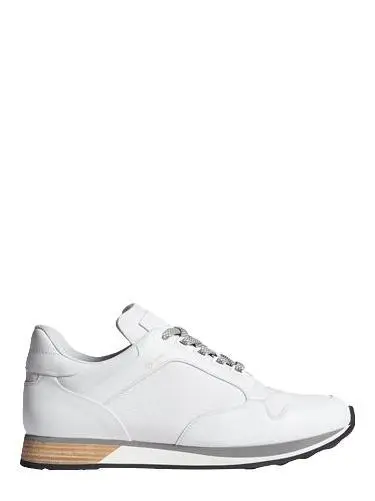 Dunhill Leather Sneakers - White