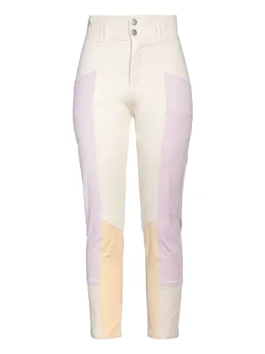 MVP WARDROBE Maria Vittoria Paolillo Mvp Multicolor Patterned Pants - White